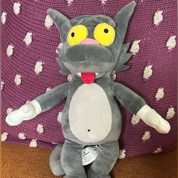 Simpsons | Toys | Euc The Simpsons Scratchy Plush | Poshmark
